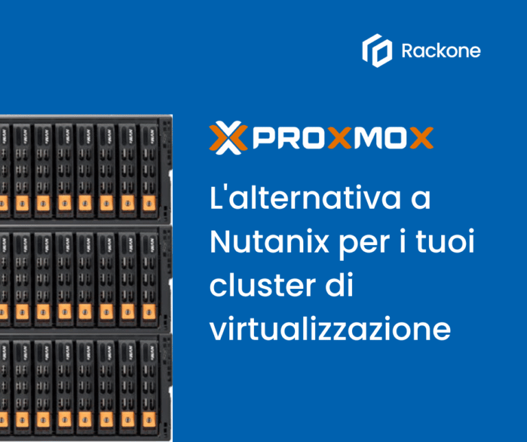 Scopri l'alternativa a Nutanix - Proxmox VE | Supporto Enterprise - Rackone.it